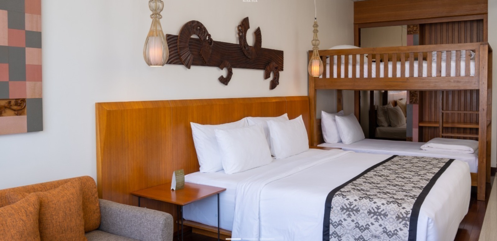Merusaka Nusa Dua Deluxe Pool Access Family Room