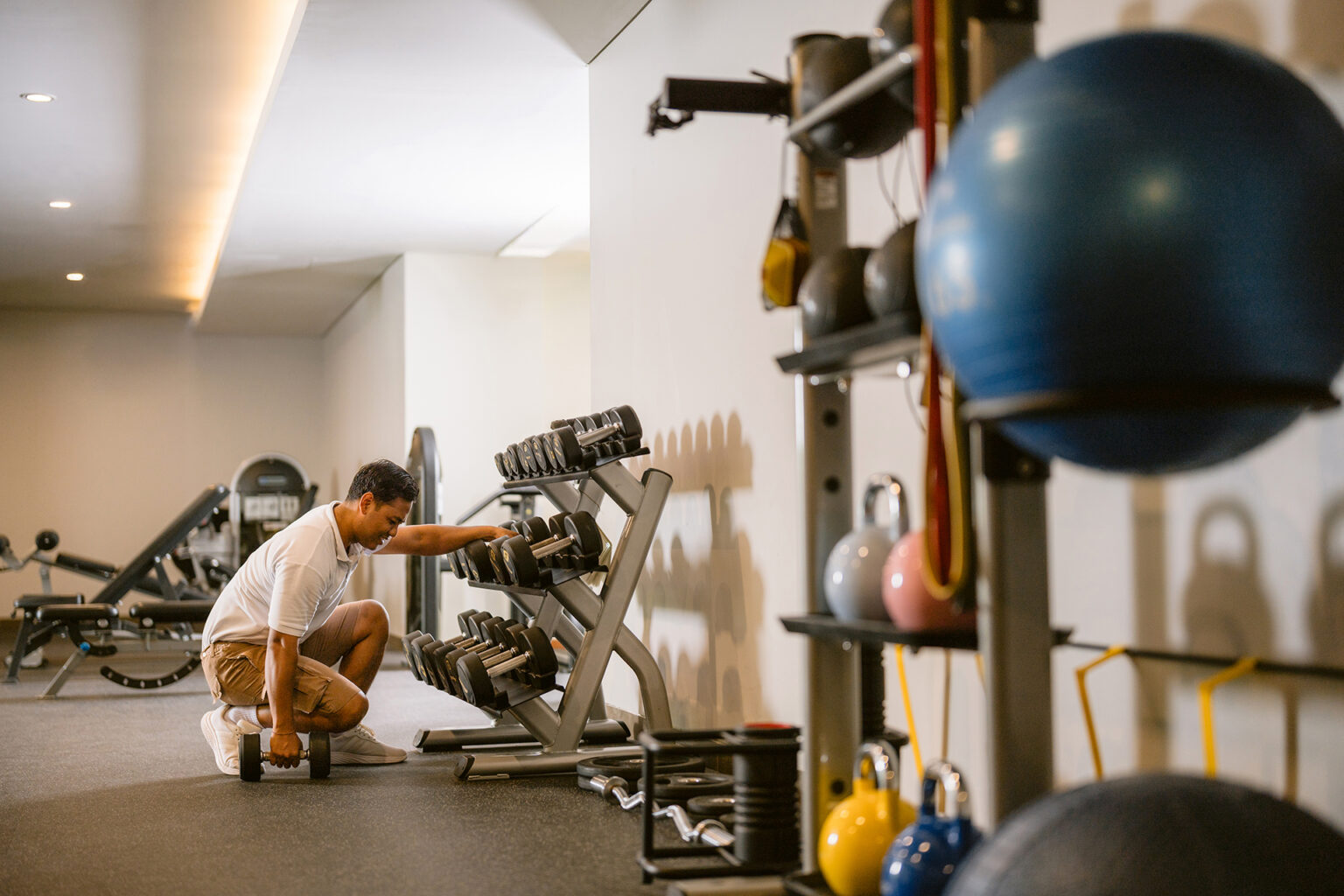 Merusaka's Fitness Center: A Modern Nusa Dua Resort Gym